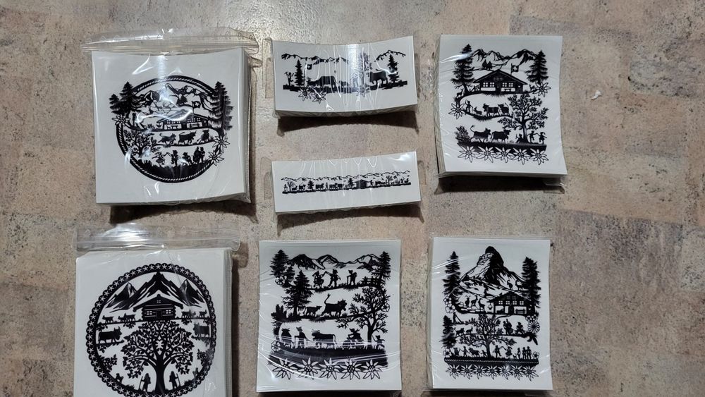 Aufkleber Scherenschnitt | Acheter sur Ricardo