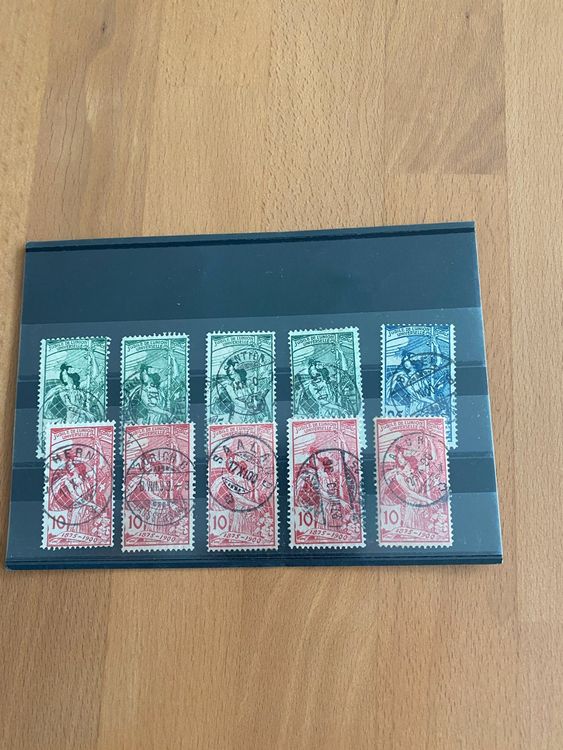 1900 UPU 25 Weltpostverein Gestempelt (Gebraucht) in Winterthur für CHF 5 – mit Lieferung auf ...