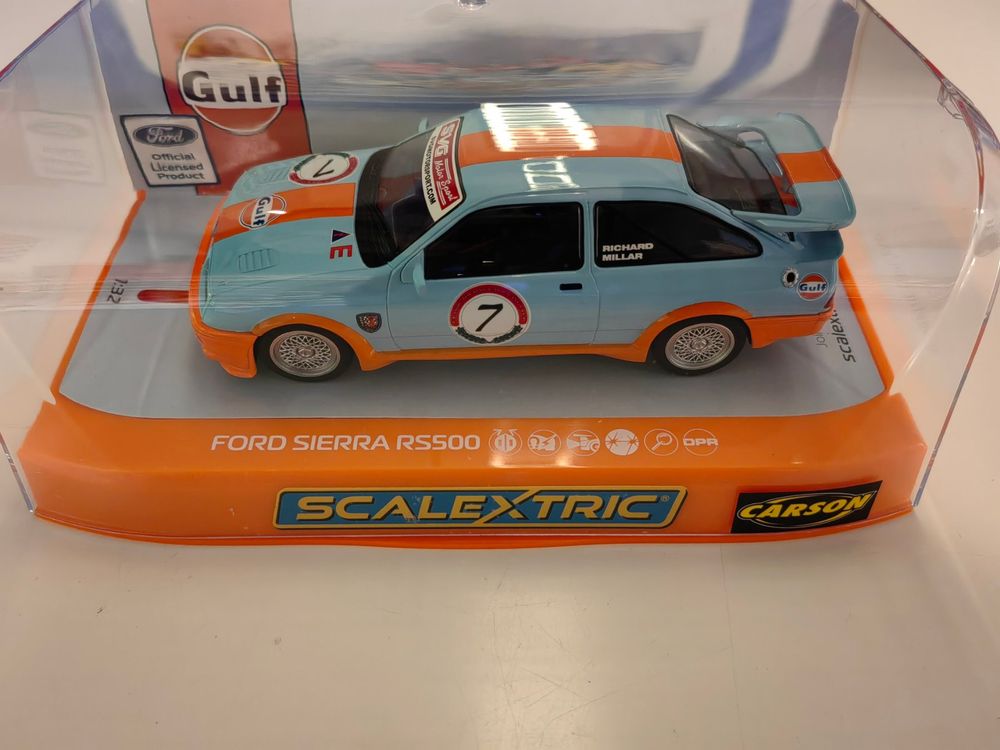 Scalextric - Ford Sierra RS500 - Gulf Edition Scalextric (Neu und ...