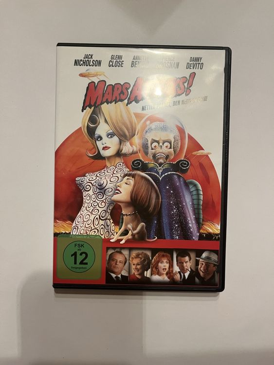 DVD Mars Attacks! mit Jack Nicholson & Glenn Close Top Zusta (Gebraucht) in Davos Platz für CHF ...