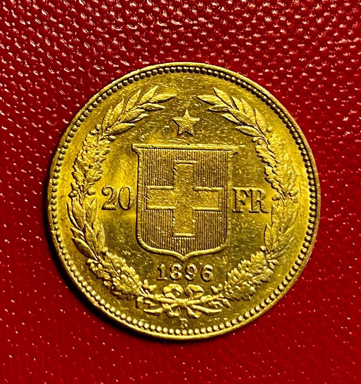 20 Fr. Helvetia 1896 | Kaufen auf Ricardo