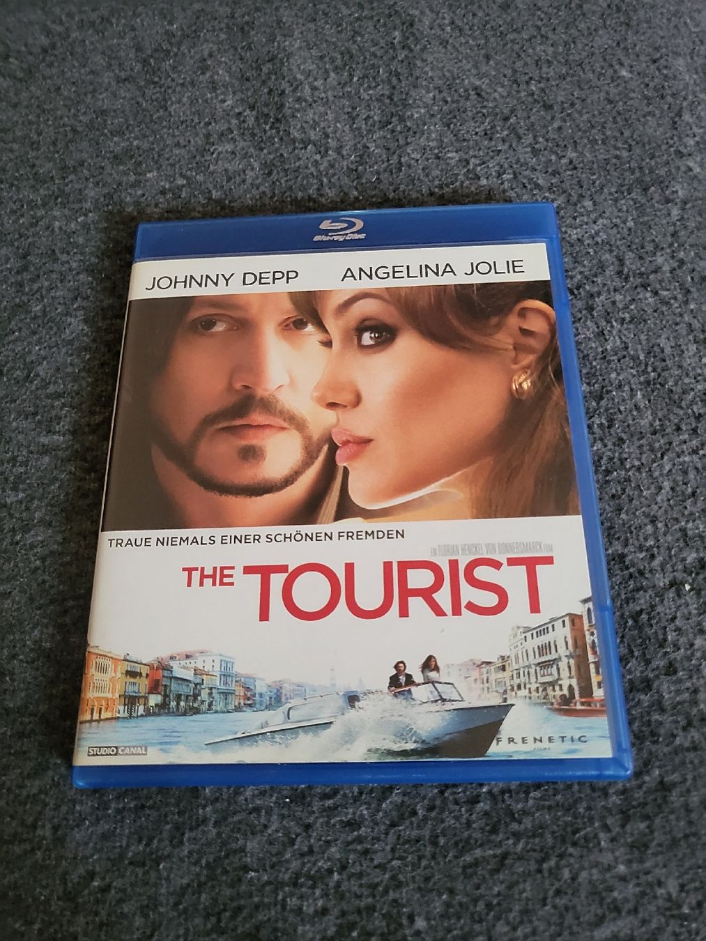 The Tourist Blu-ray mit Johnny Depp & Angelina Jolie (Top) (Gebraucht ...