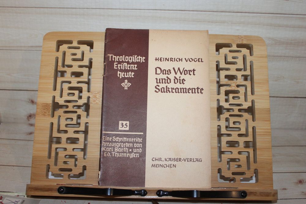 Das Wort und die Sakramente - Heinrich Vogel 1936 (Gebraucht) in ...