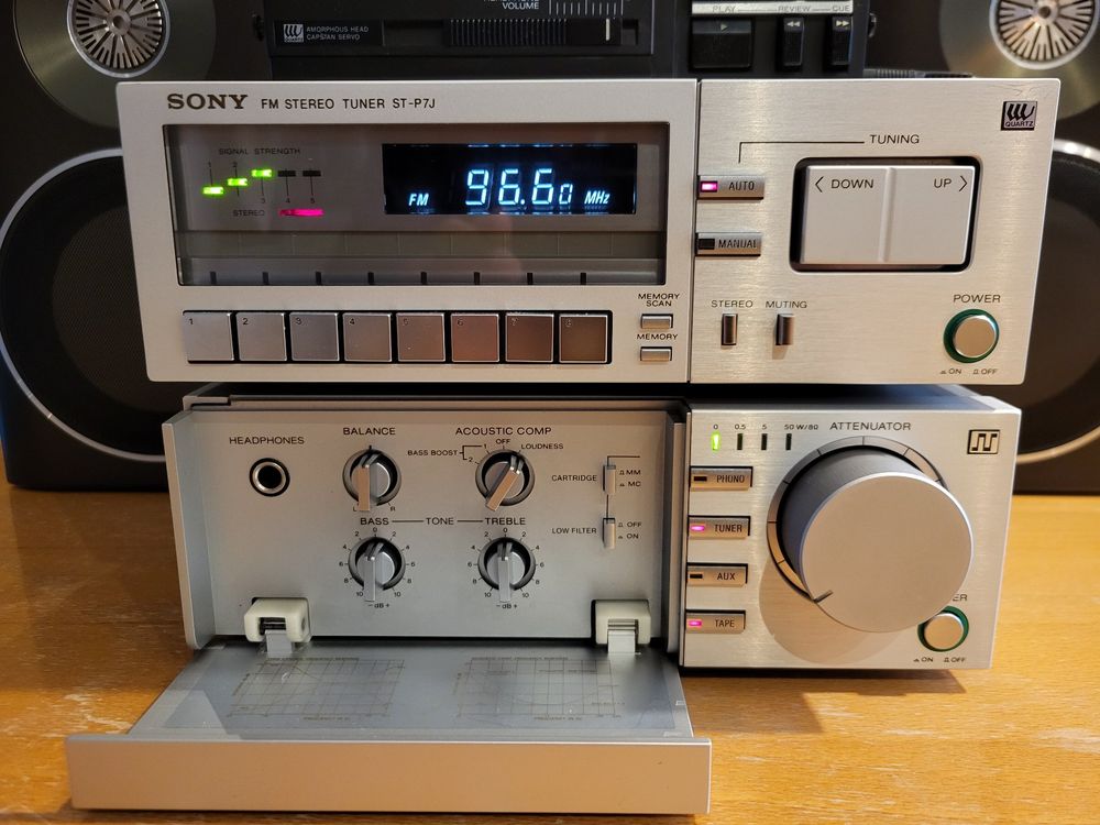 Sony TA-P7F und Sony ST-P7J High End Kombi in Top Zustand (Gebraucht ...