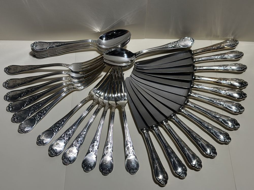 Auerhahn 90-24 Silberbesteck 36 teilig🍴 (Gebraucht) in Stadel für CHF 75 – mit Lieferung auf ...