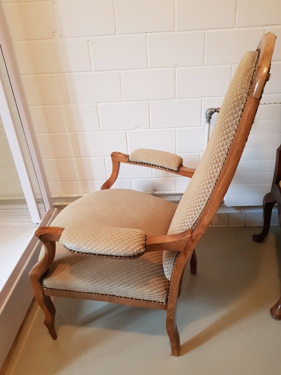 Nostalgischer Oma's Holzsessel Fauteuil Sessel Stuhl Relax (Gebraucht ...