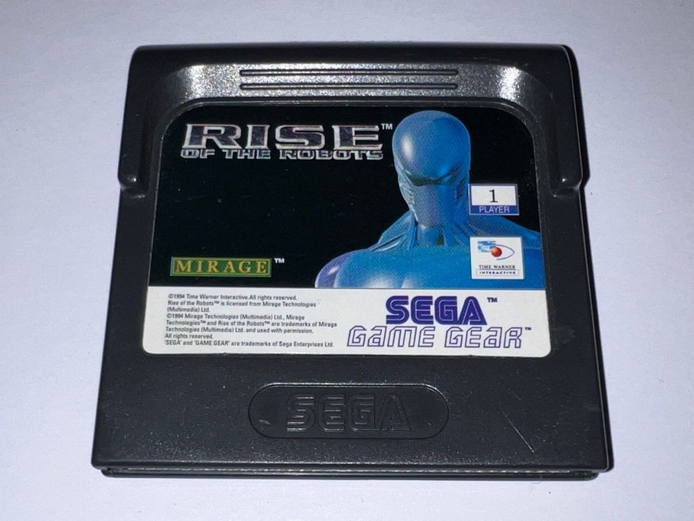 Sega Game Gear Spiel - Rise of the Robots (Gebraucht) in Zürich für CHF ...