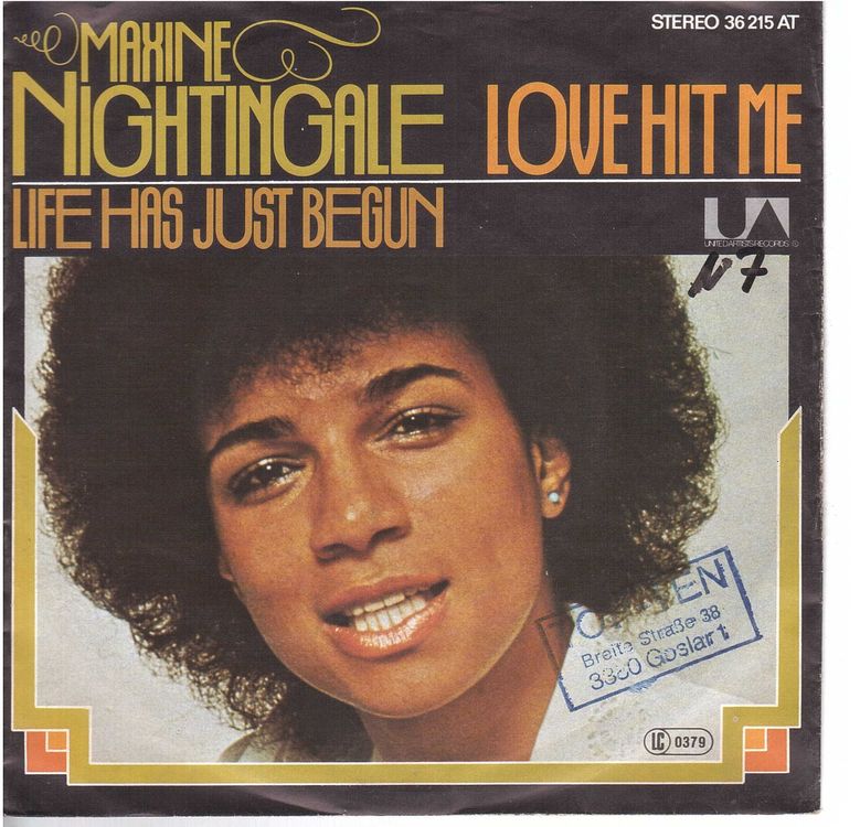 Single7 MAXINE NIGHTINGALE - LOVE HIT ME | Kaufen auf Ricardo