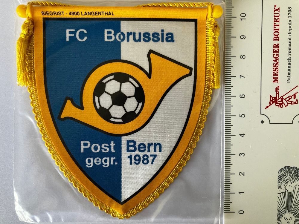 Vintage Fanion/Wimpel FC BORUSSIA - POST BERN (Neu und originalverpackt) in Gland für CHF 7 ...