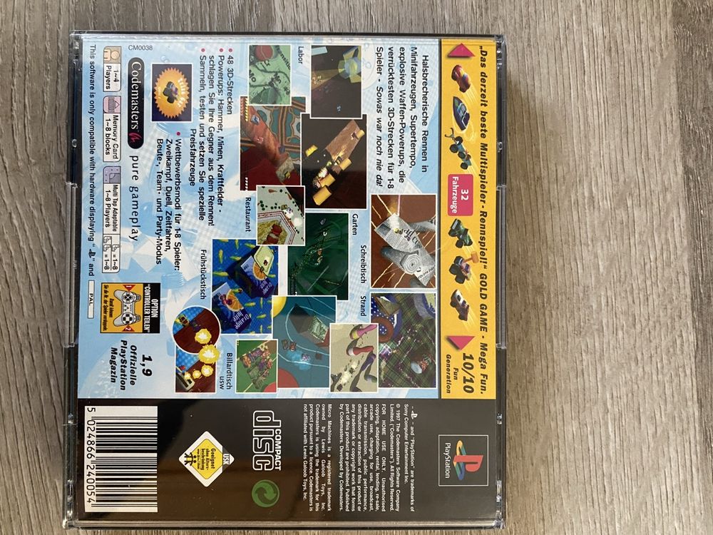 Micro Machines V3 - Playstation 1 - PAL - État parfait! (Gebraucht) in ...