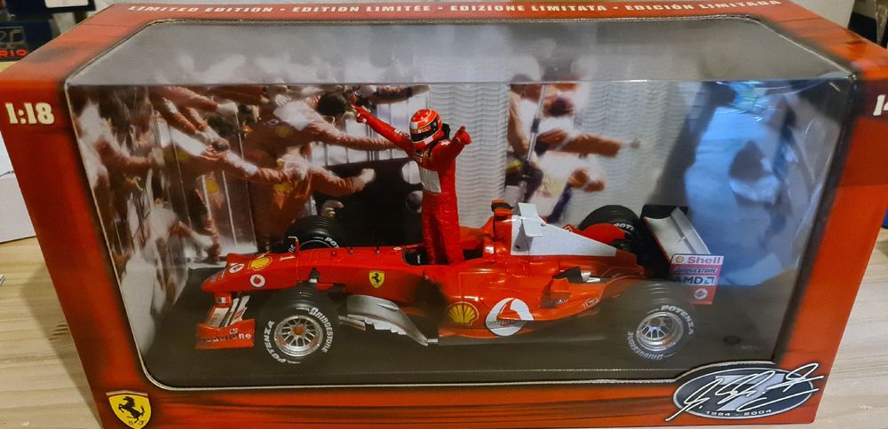 Ferrari F1 Modellauto 1:18 Limitierte Edition Schumacher (Neu und ...