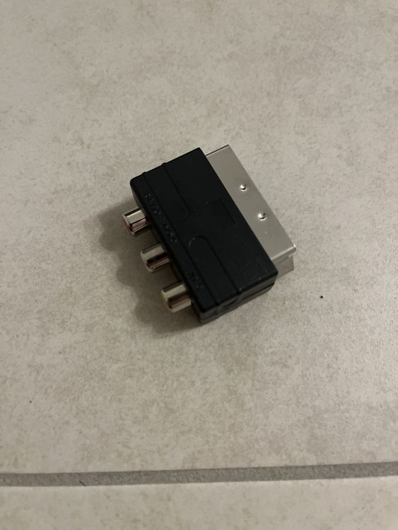 SCART ADAPTER AV ADAPTER Neuware Ovp (Neu und originalverpackt) in Suhr ...