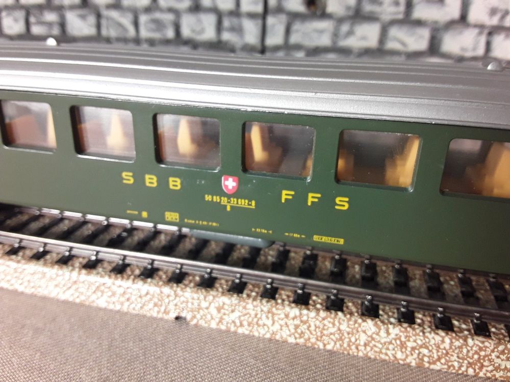 Modelleisenbahn _ _ SBB CFF Personenwagen _ _ Spur H0 | Kaufen auf Ricardo