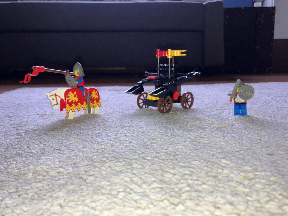 Lego-Ritterburg 6080 Löwenritter, Katapult, Gef.-Kutsche | Kaufen auf ...