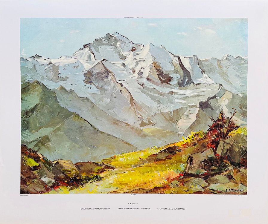 TROXLER Georges Alfons, DieJungfrau im Morgenlicht | Kaufen auf Ricardo