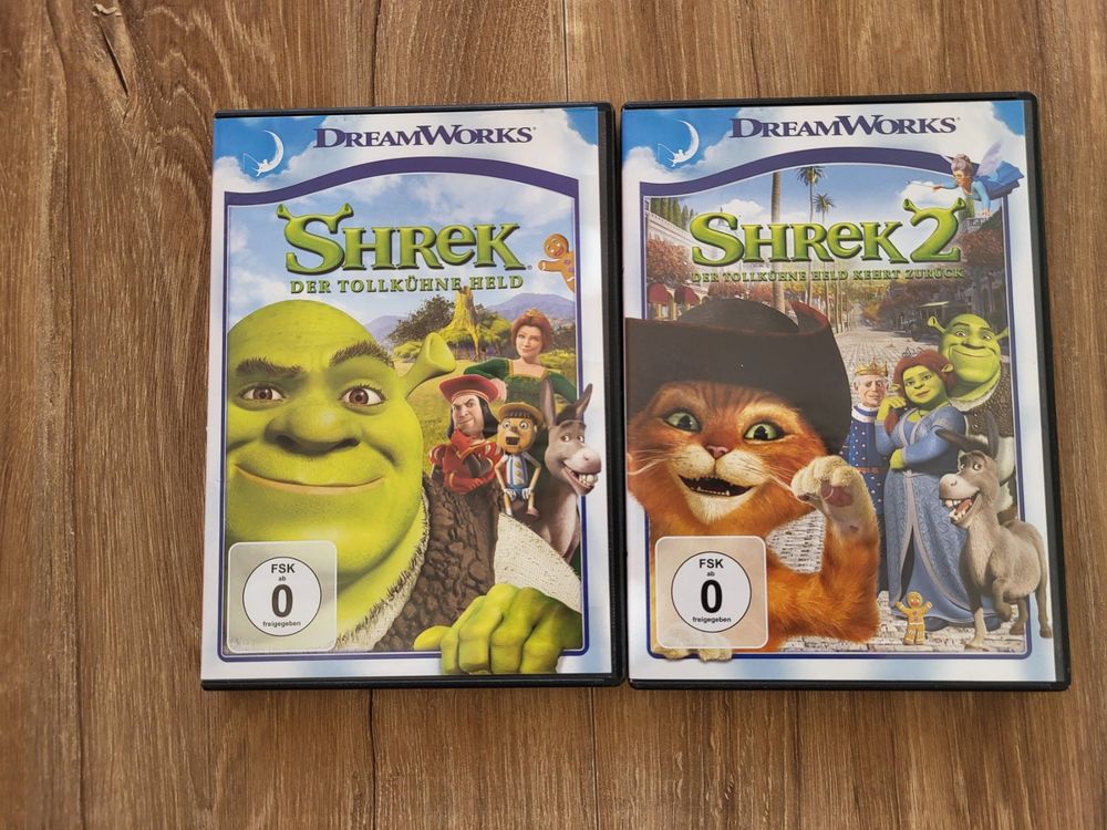 SHREK 1 & SHREK 2 / DVD (Gebraucht) in Mels für CHF 3 – mit Lieferung ...