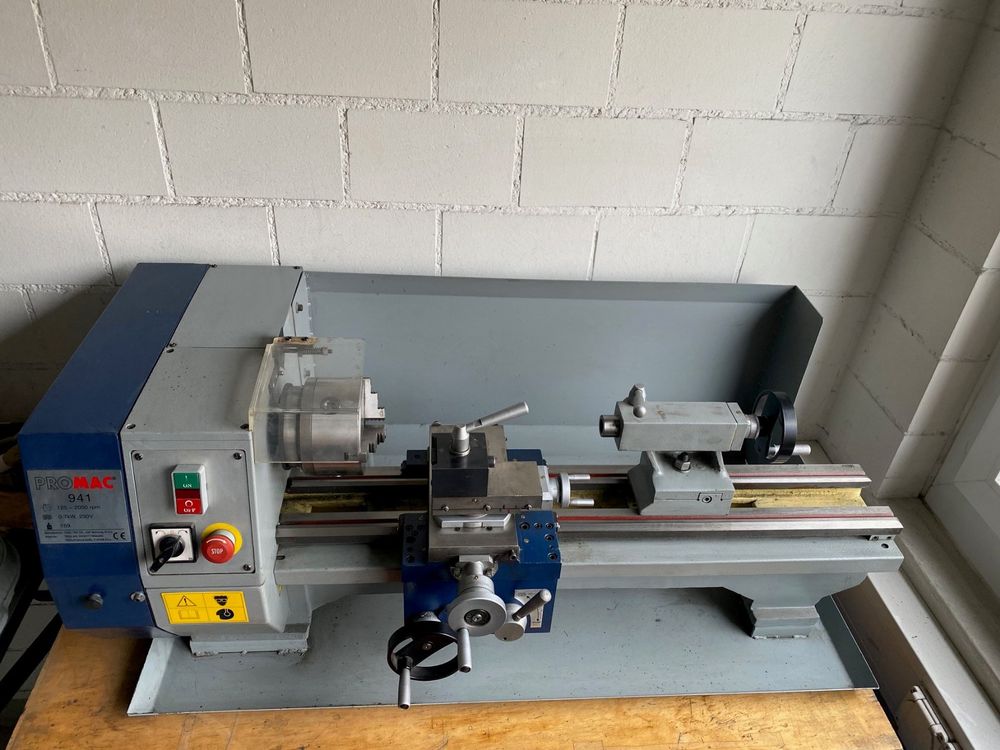 Drehbank PROMAC 941 mit Zubehör | Kaufen auf Ricardo