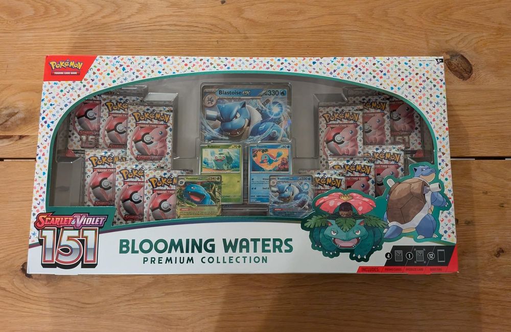 Pokémon 151 Blooming Waters Premium Collection Box (Neu und ...