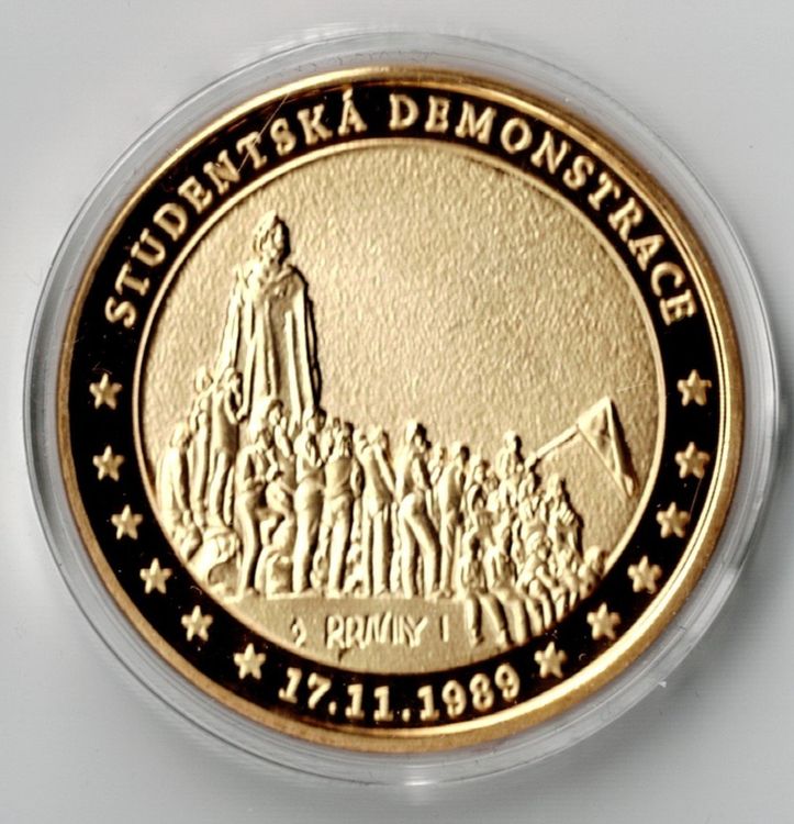 Studentska Demonstrace_17.11.1989 (Neu (gemäss Beschreibung)) in ...