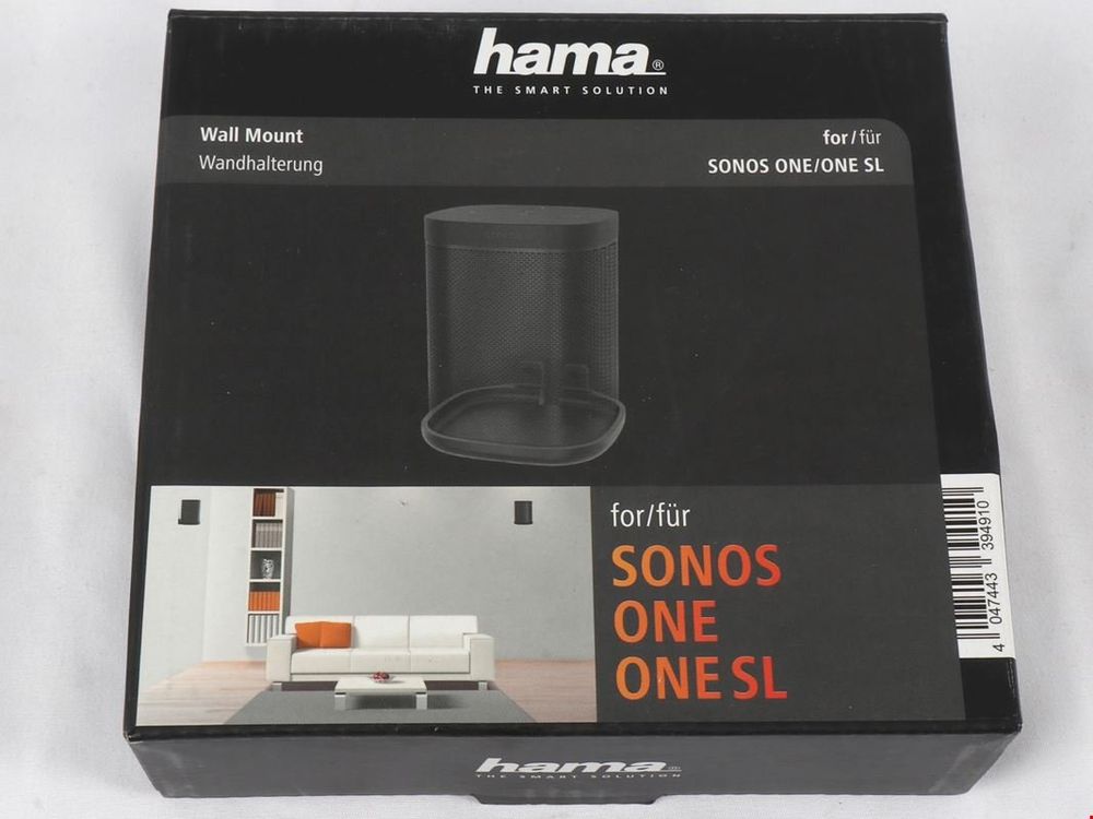HAMA Wall Mount Sonos One/One SL (Neu (gemäss Beschreibung)) in Steinen für CHF 1 – mit ...