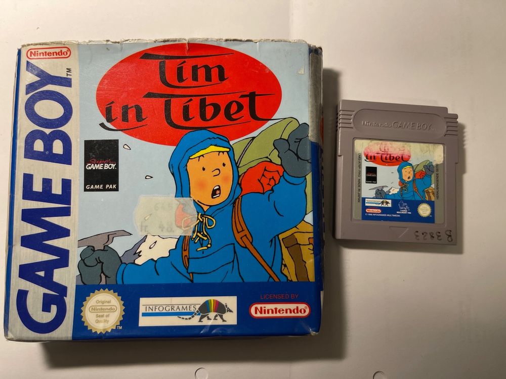 Tim in Tibet Game Boy in OVP | Kaufen auf Ricardo
