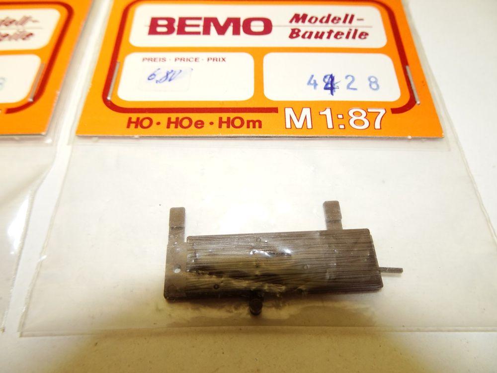 2 Bemo Weichenschalter Weichenhebel HOm 4428 (Neu (gemäss Beschreibung ...