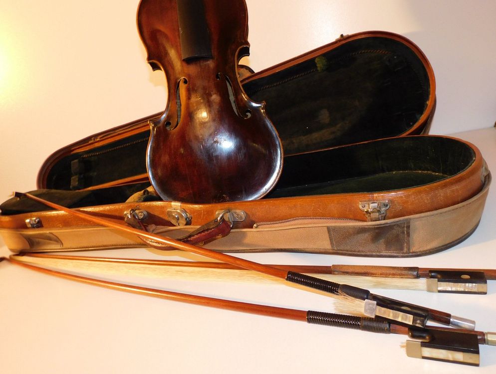 Violine v Georgius Helmer Prag Label u 3 RAR (Gebraucht) in Sursee für ...