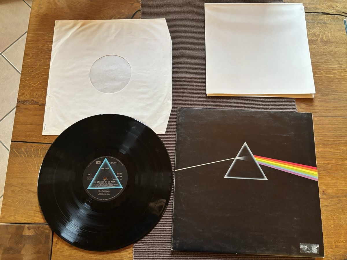 Pink Floyd - The Dark Side of the Moon Schallplatte 1973 LP (Gebraucht ...