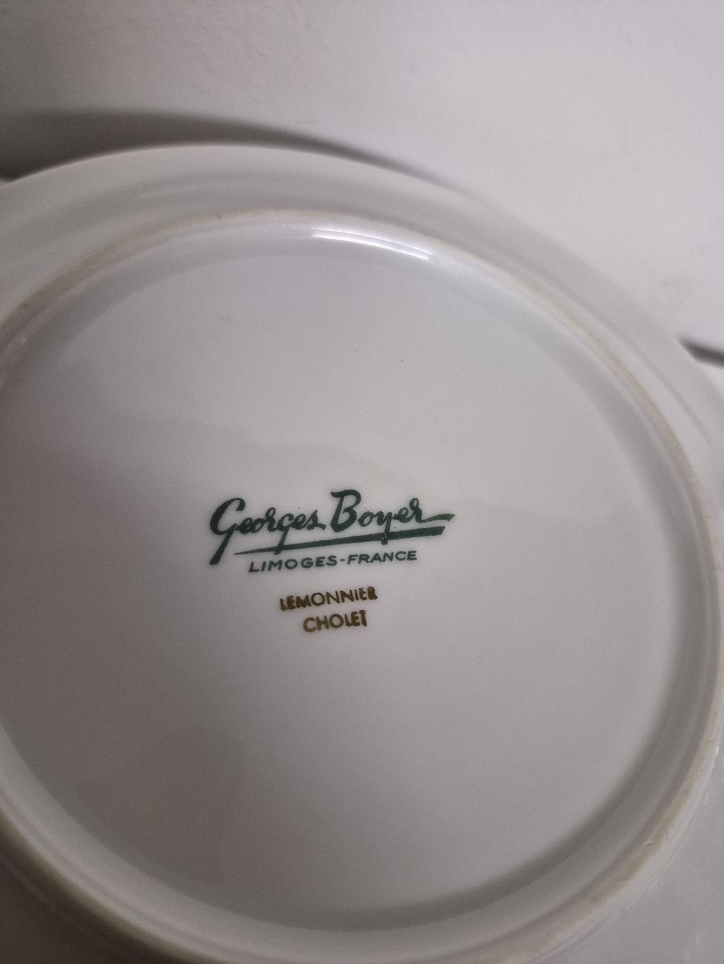 Georges Boyer Limoges France Teller Set, Vintage! (Gebraucht) in ...