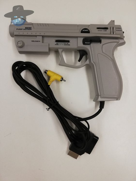 Pump Action Gun 2in1 - für Sega Saturn + Sony Playstation 1 (Gebraucht ...