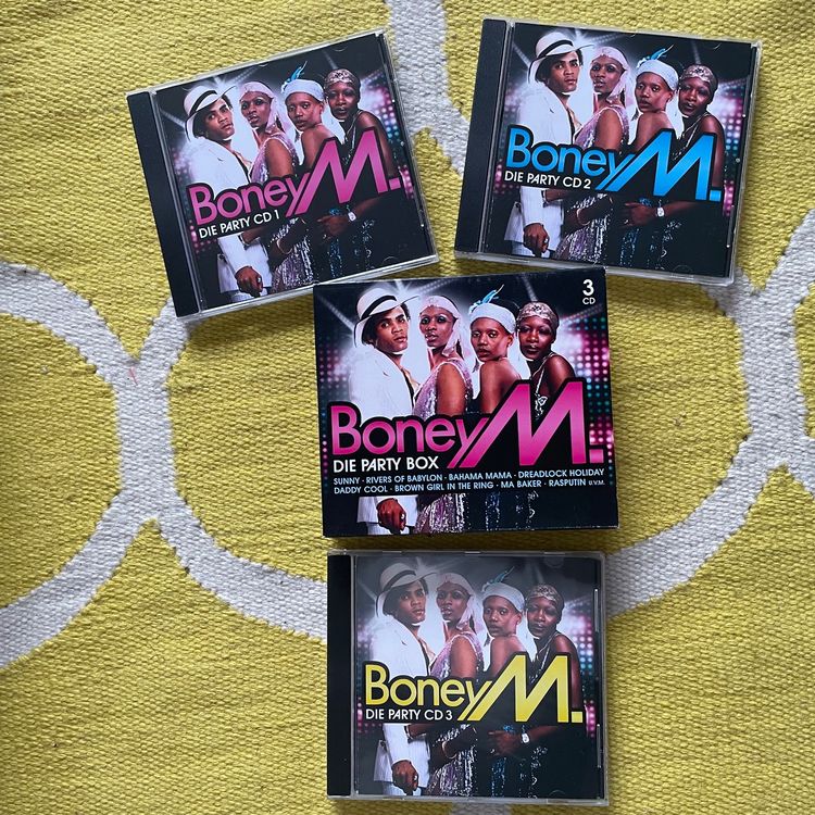 BONEY M.-3CD DIE PARTY BOX BEST OF | Kaufen auf Ricardo