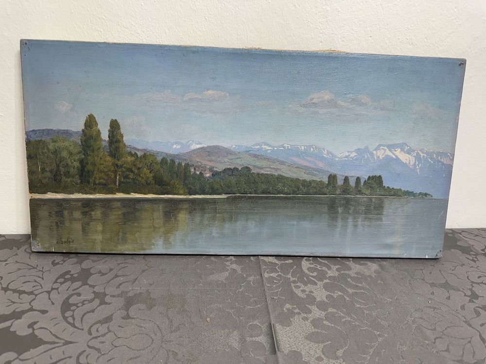 Albert DUPLAIN (1890-1978) Tableau peinture sur toile signé | Kaufen ...