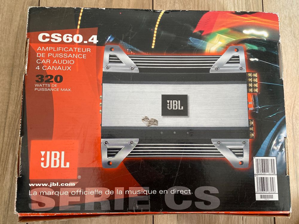 Amplificateur voiture JBL cs60.4 (Gebraucht) in St. Ursen für CHF 50 – mit Lieferung auf Ricardo ...