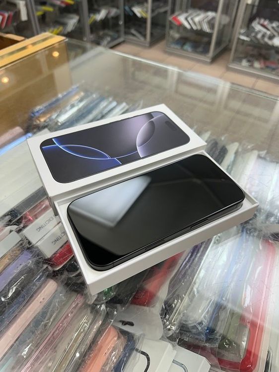 IPHONE 16 PRO MAX 512GB BLACK AKKU 100%!!! NEUWERTIG MIT GAR (Gebraucht ...