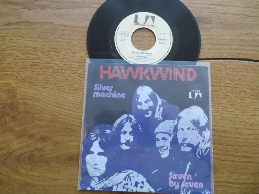 Hawkwind - Silver Machine 7" Single Top Zustand! Rarität! (Neu (gemäss ...