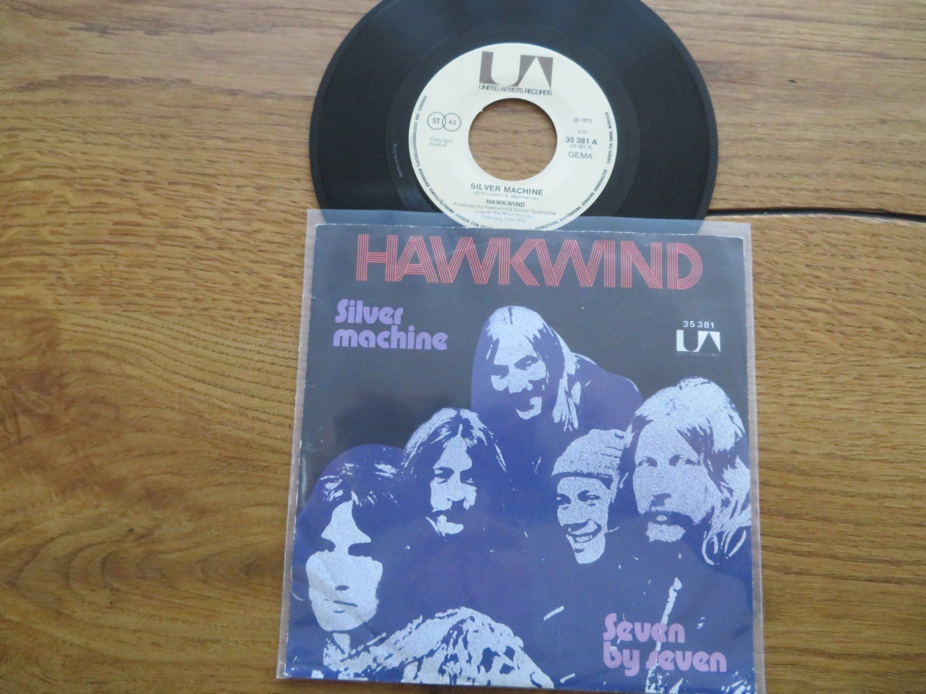 Hawkwind - Silver Machine 7" Single Top Zustand! Rarität! (Neu (gemäss ...