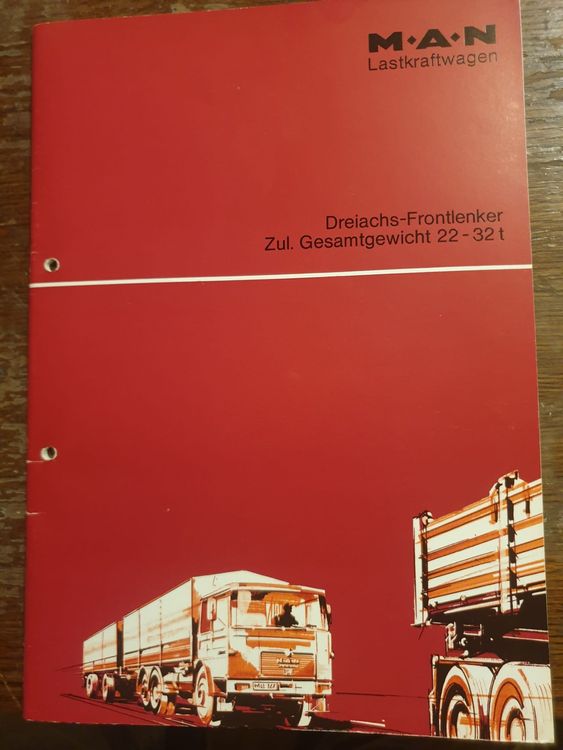 MAN 3 Achs Frontlenker 22.240 - 32.320 Prospekt 1976 ZZ | Kaufen auf ...