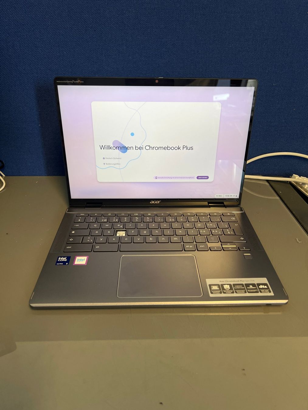 Acer Chromebook Plus Spin 714, Intel Ultra 5, 8GB/256SSD #03 (Gebraucht ...