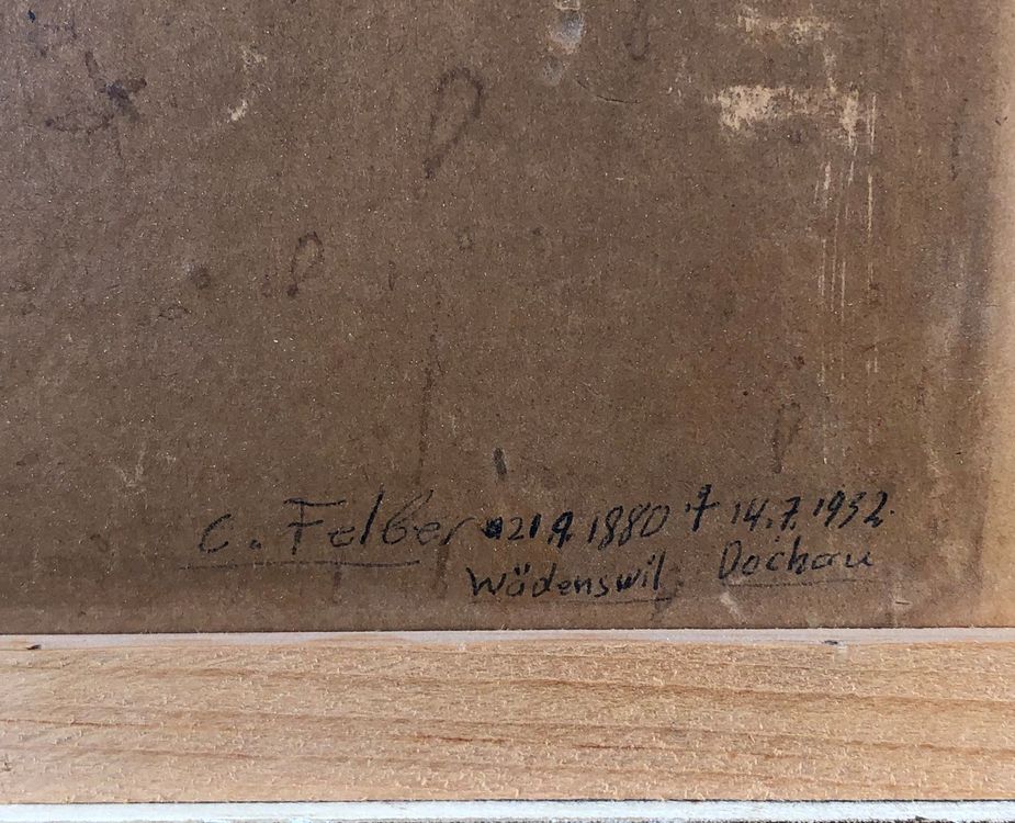 Carl Friedrich Felber Orig. Gemälde | Kaufen auf Ricardo