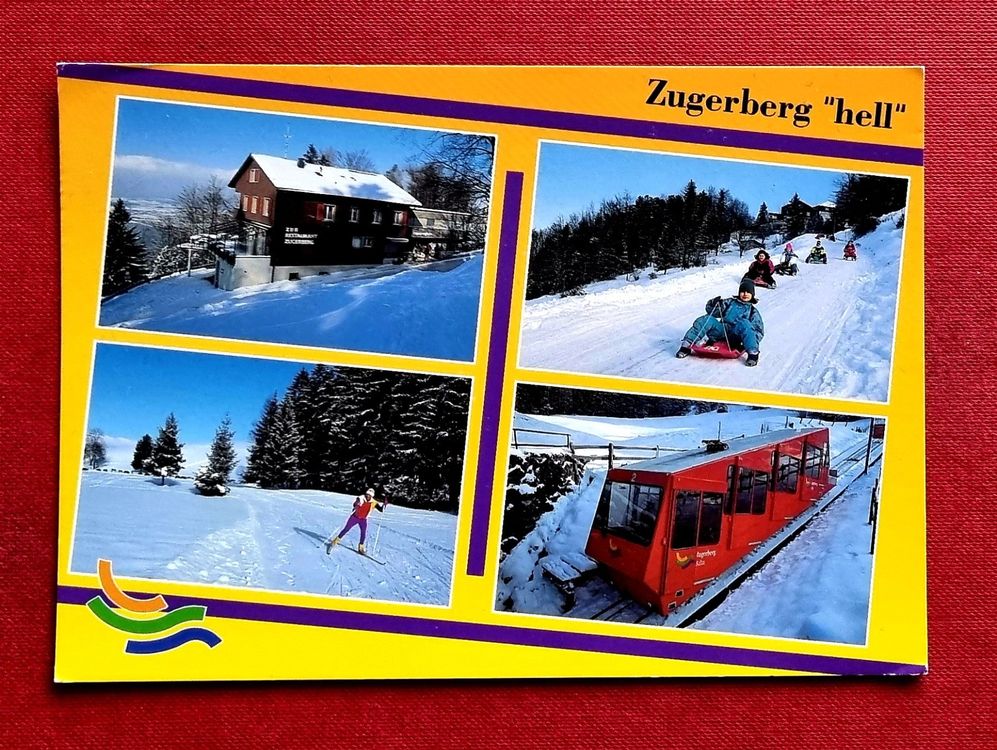 Winter auf dem Zugerberg - Wintersport - Drahtseilbahn Zug (Gebraucht ...