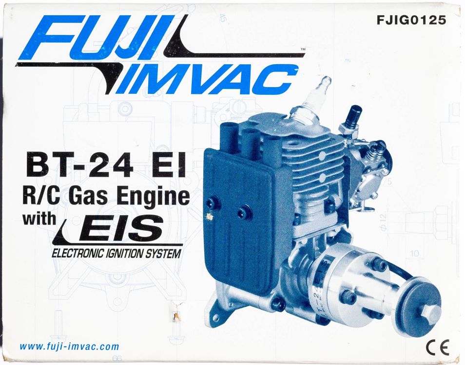 FUJI Imvac BT-24 EI - 24 cm3 - NEU - Modellflugzeug Motor (Neu und ...