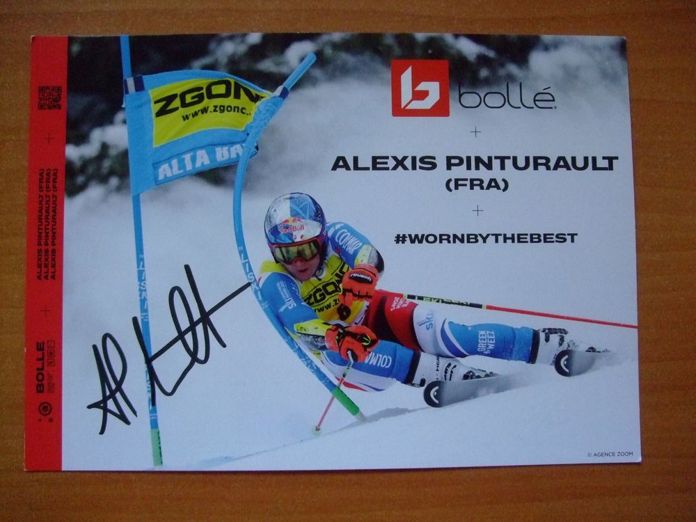ALEXIS PINTURAULT (FRA) SKISTAR HANDSIGNIERT TOP AK | Kaufen auf Ricardo