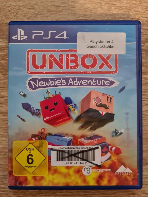 Unbox: Newbie's Adventure (German Cover) - PS4 (Gebraucht) in Carouge ...