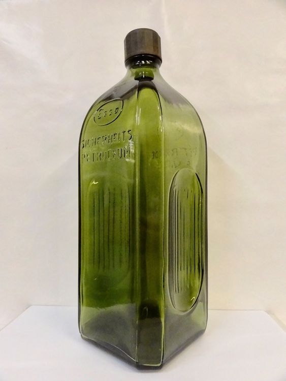 alte Flasche ESSO PETROL 1960 BÜLACH SICHERHEITSPETROL 2l (Gebraucht ...
