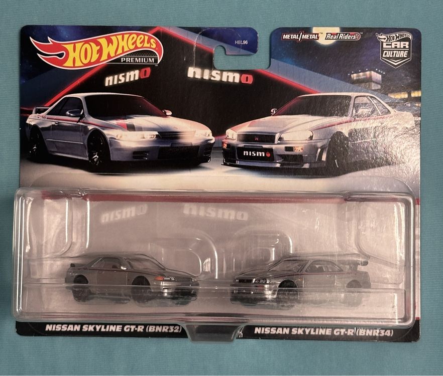 Hotwheels premium 2-Pack Nissan Skyline R34 , R32 GTR Nismo | Kaufen ...