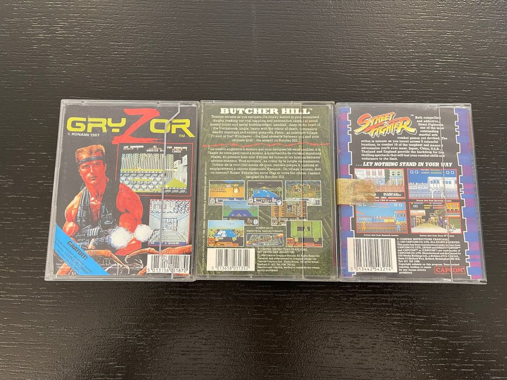 3x Commodore C64 Game mit StreetFighter usw (Gebraucht) in Burgdorf für ...