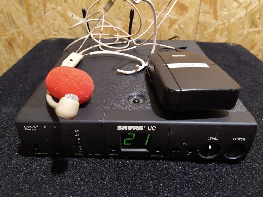 Shure UC4 + Sender + Beyerdynamic mikrofon (Gebraucht) in Koppigen für ...