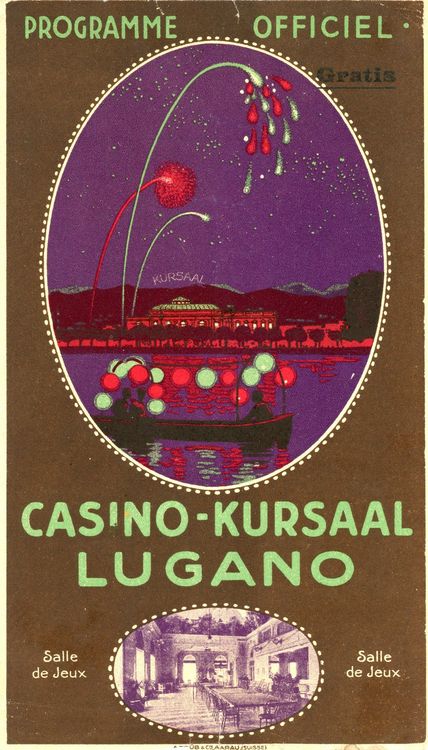 Lugano Prospekt 1918 | Kaufen auf Ricardo