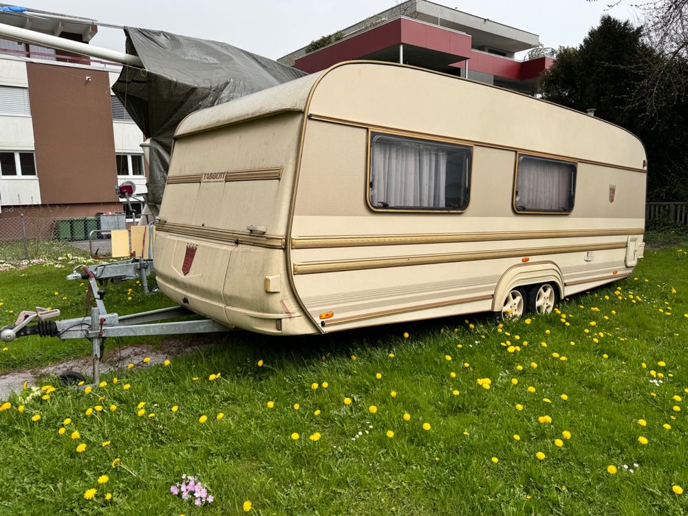 Tabbert Comtesse 570 Wohnwagen, ab 1 CHF, Doppelachser (Gebraucht) in ...