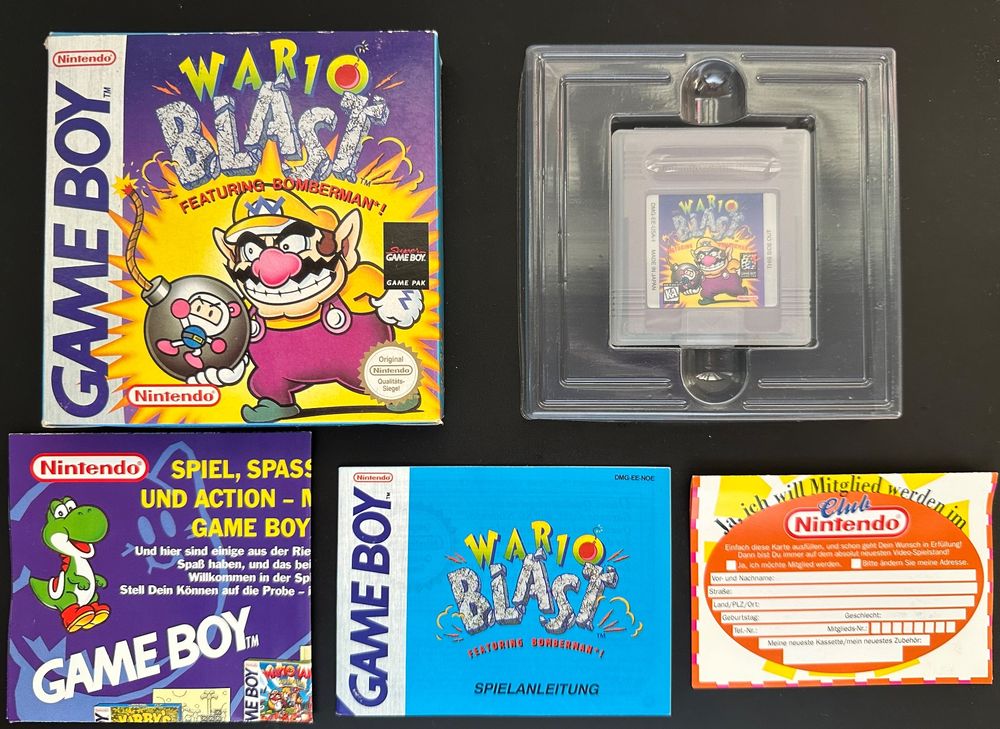 Nintendo Game Boy Wario Blast OVP | Kaufen auf Ricardo